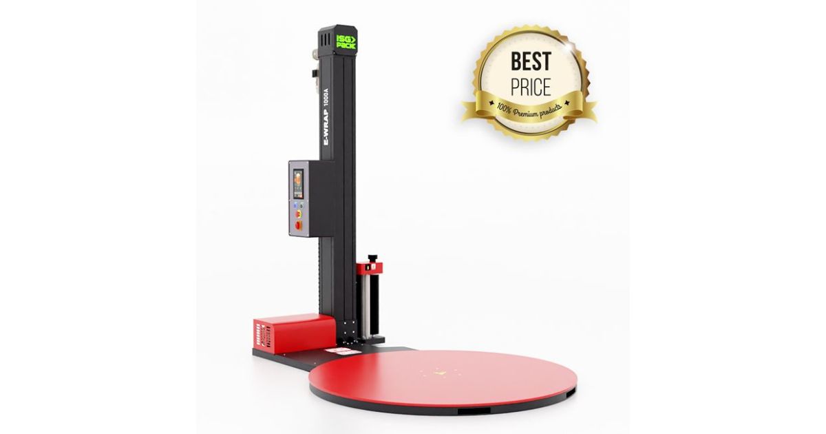 E-Wrap 1000A gazdaságos raklapfóliázó gép